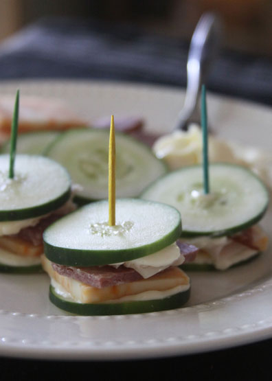 Healthy Lunch – Cucumber Sandwiches – A Spotted Pony