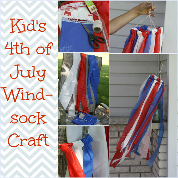Kids Craft – July Fourth Windsock – A Spotted Pony